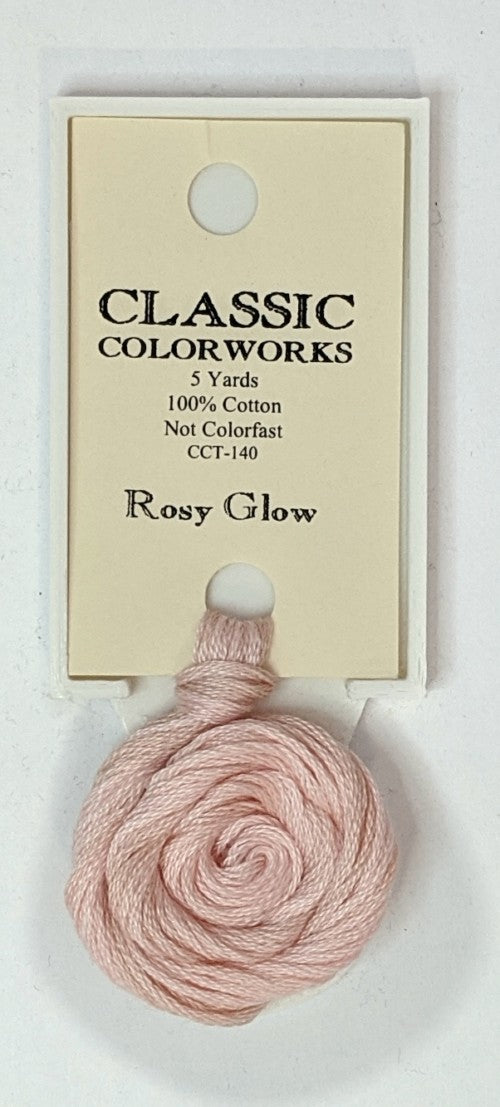 140 Rosy Glow | 6 Strand Embroidery Floss by Classic Colorworks ...