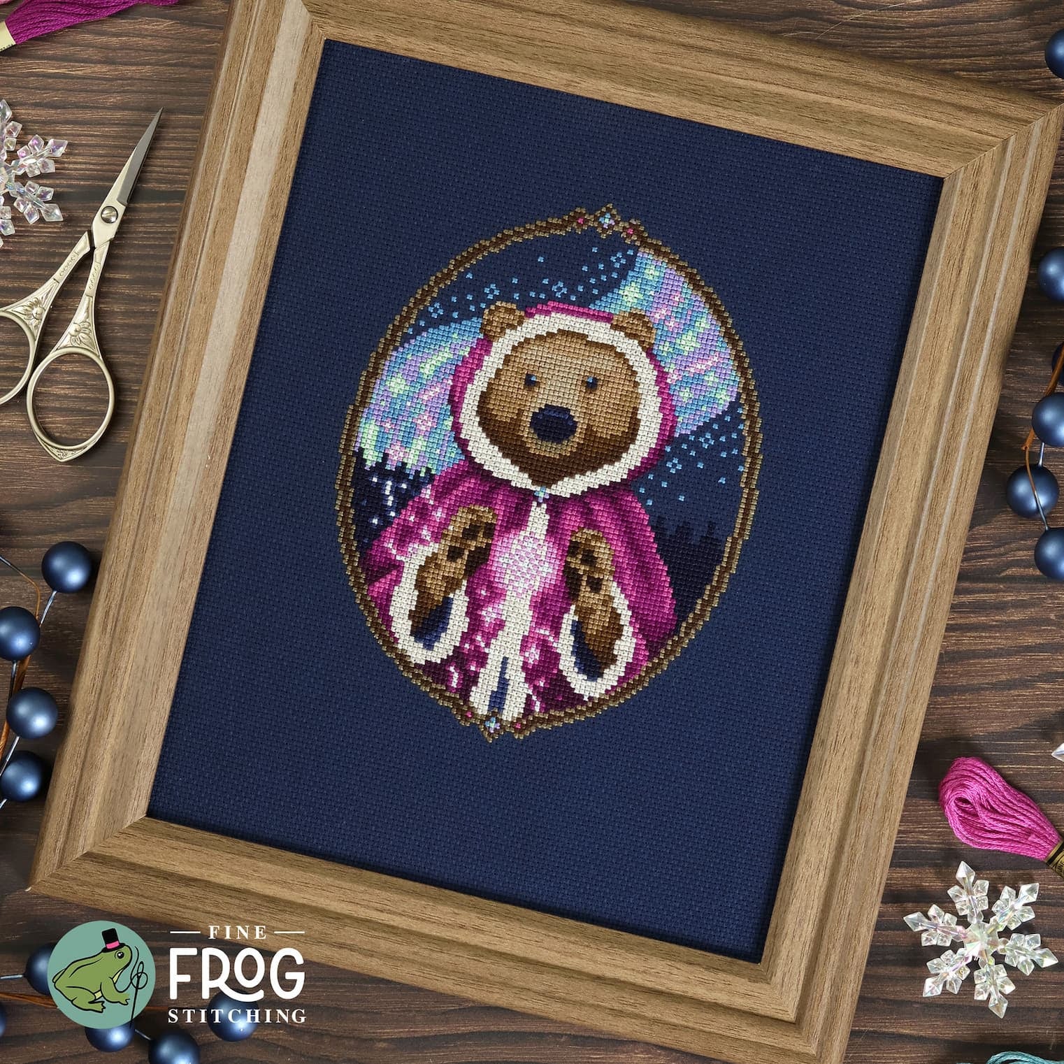 Keeper of the Snows by Fine Frog Stitching – Millennial Fabrics